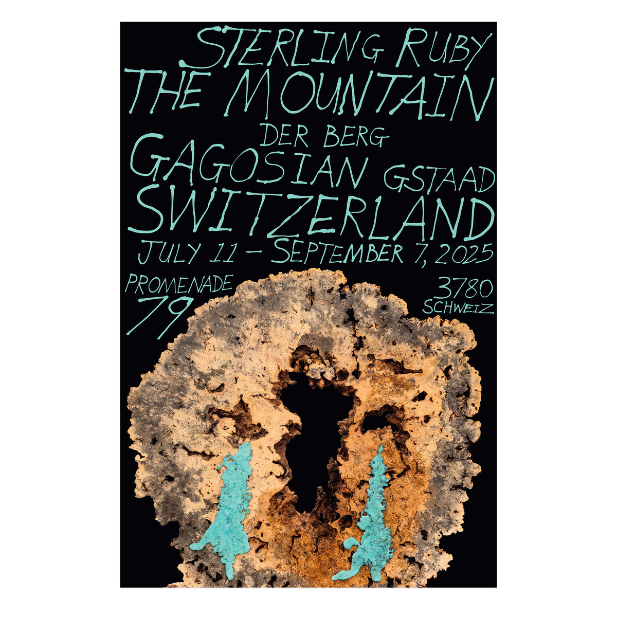 Sterling Ruby: THE MOUNTAIN Poster | Gagosian Shop