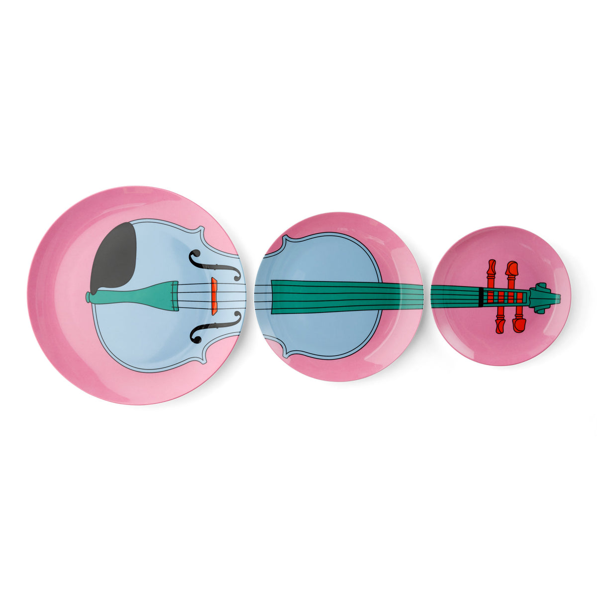 Michael Craig-Martin: Violin Plates (Pink) | Gagosian Shop