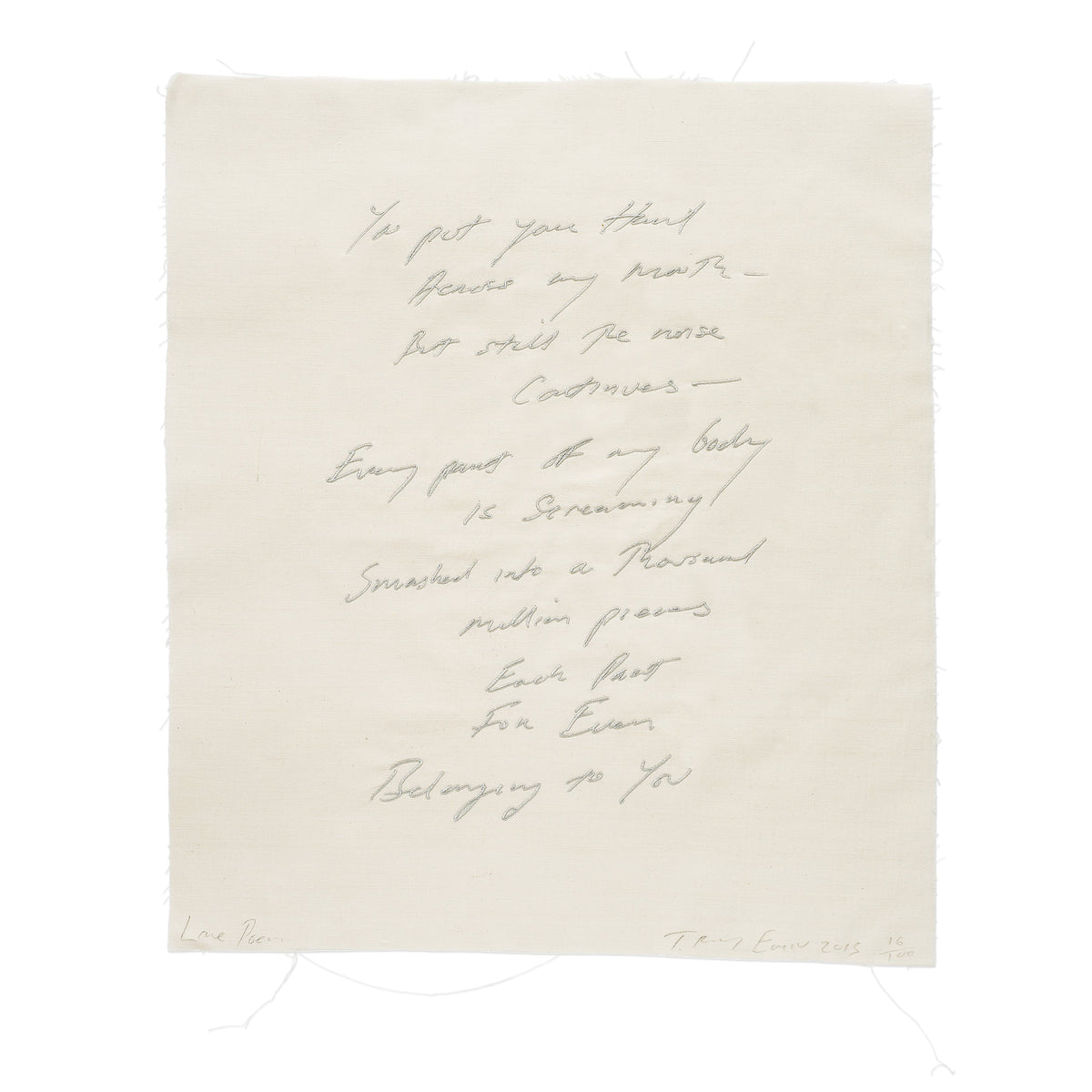 Tracey Emin: Love Poem Edition | Gagosian Shop